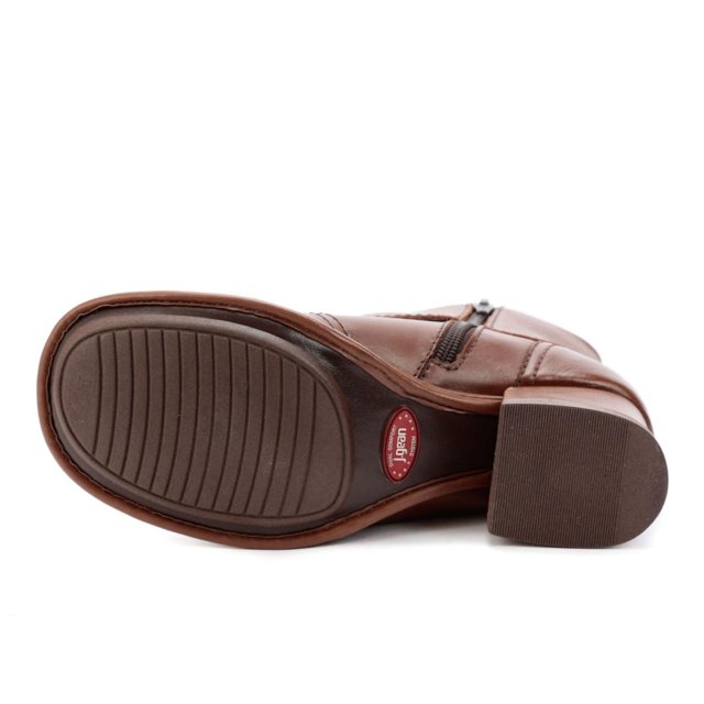 Bota Feminina Salto Bloco J.Gean FR0001 | Feira de Calçados