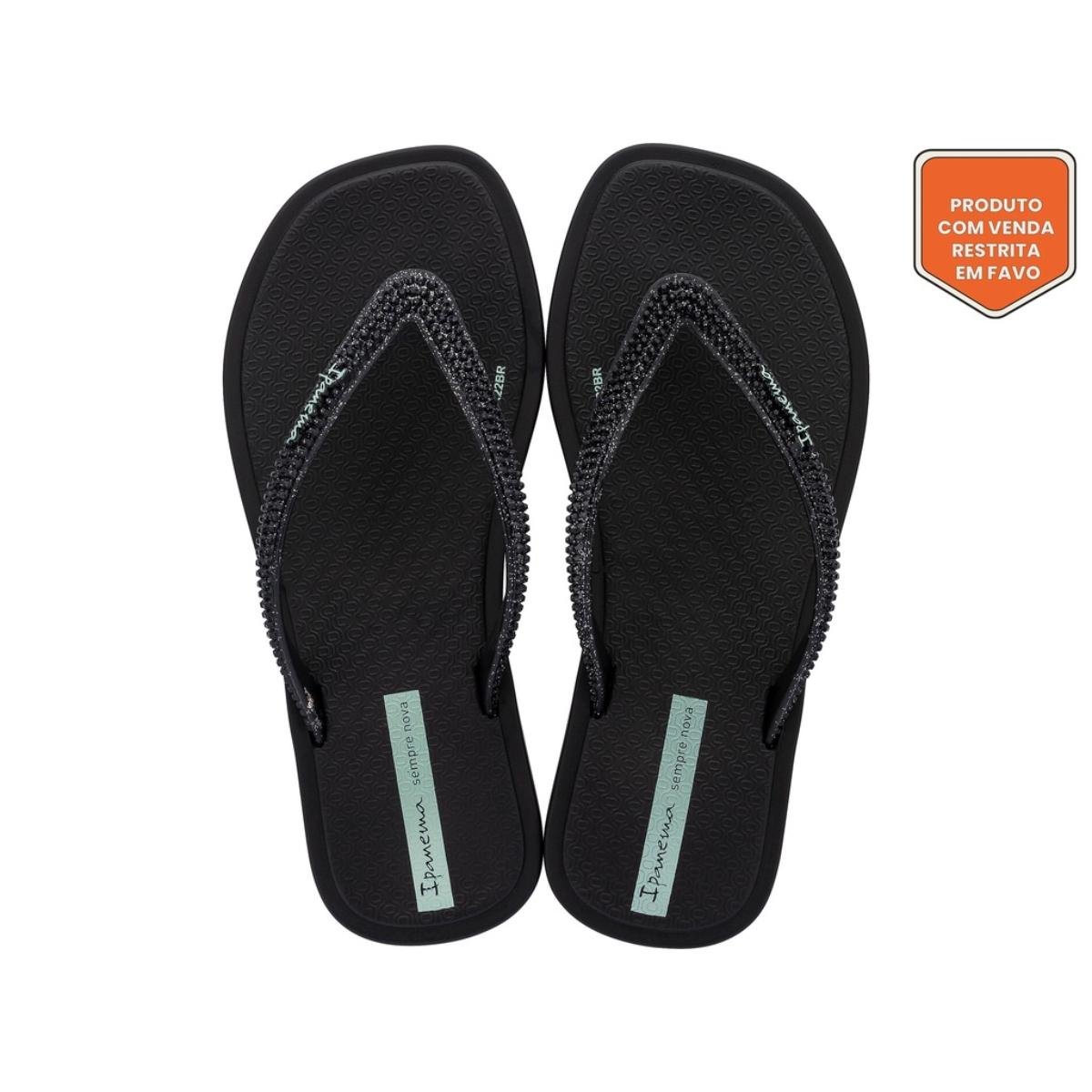 Chinelo Menina com Bico Quadrado Grendene 26989.AL694 | Feira de Calçados
