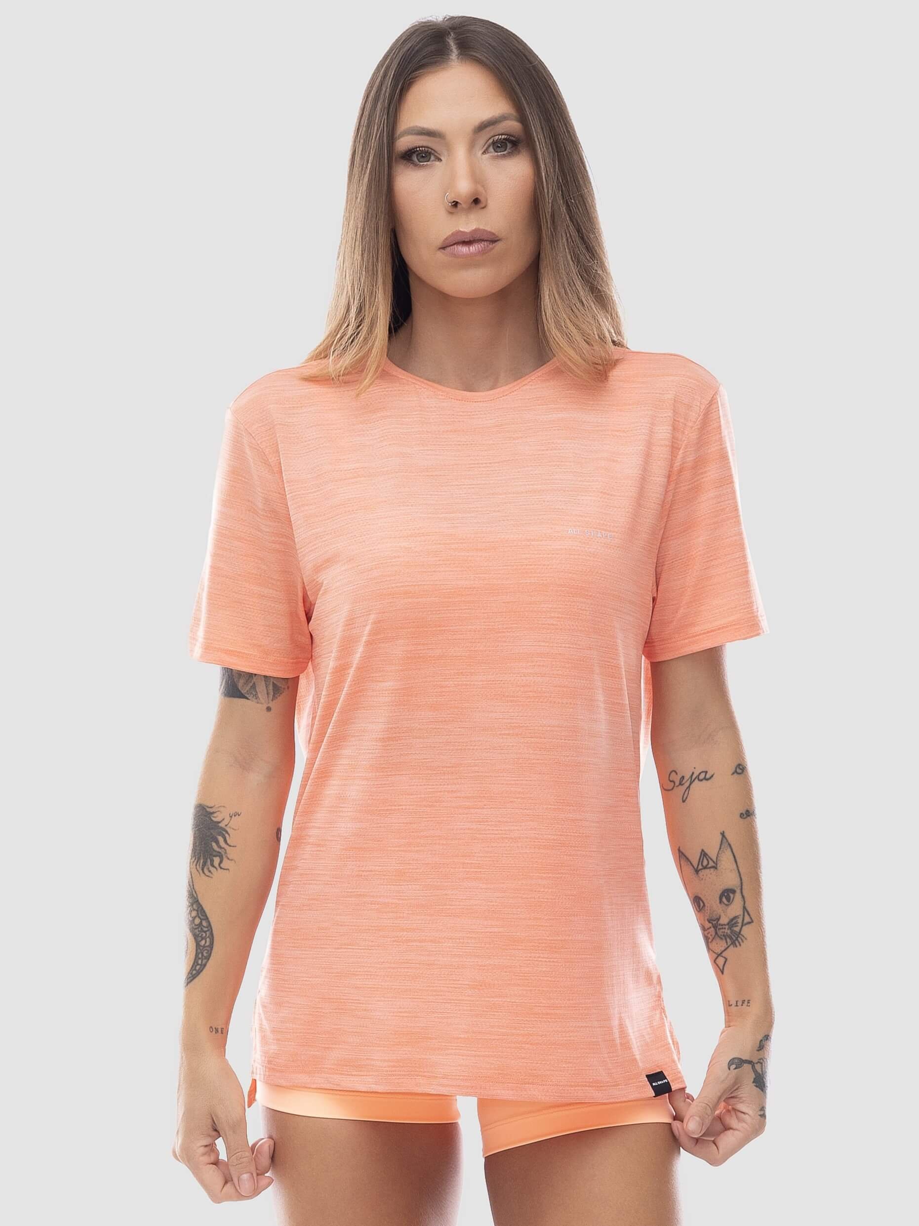 Camiseta Running Bio - Laranja | All Shape ® Oficial