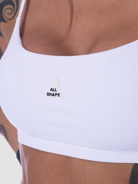 Conjunto Canelado Luxe Branco | All Shape ® Oficial