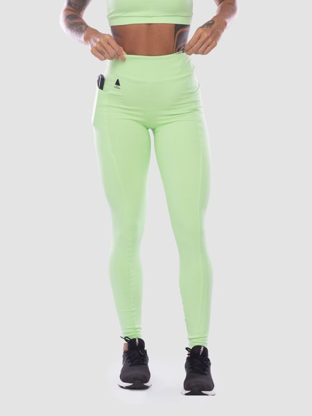 Legging com Bolsos - Verde Lima | All Shape ® Oficial