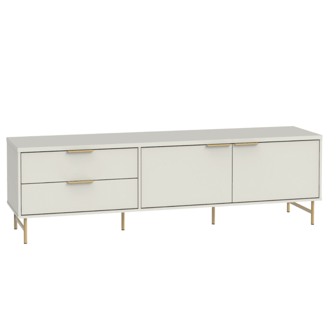 Rack Moderno com Base de Aço | Luna Móveis