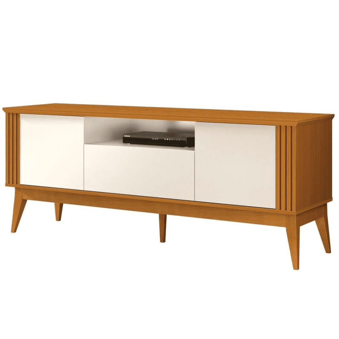 Rack Retrô para TV de até 65" | Luna Móveis