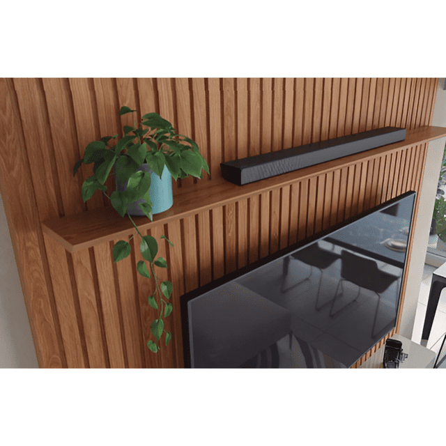 Painel Ripado Slim 1,48m(L) x 2,07m(A) para TV de 70" | Luna Móveis