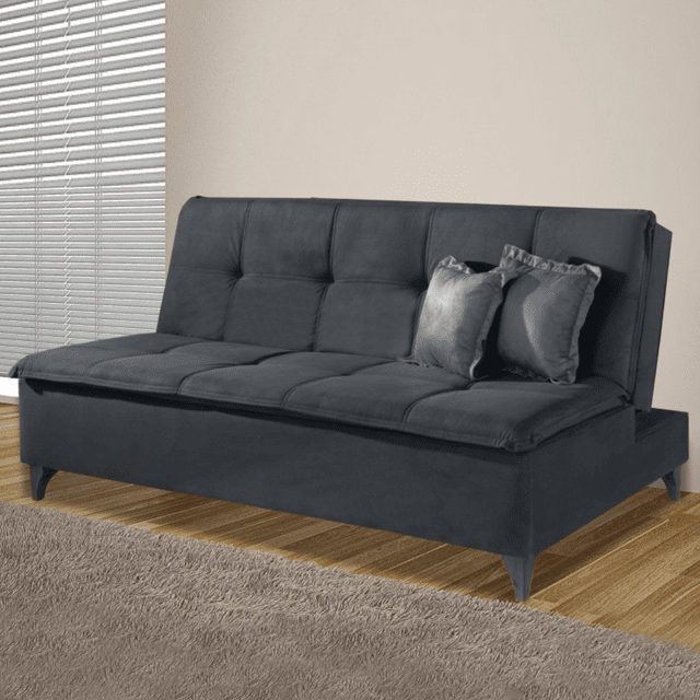 Sofá Cama Retrô | Luna Móveis