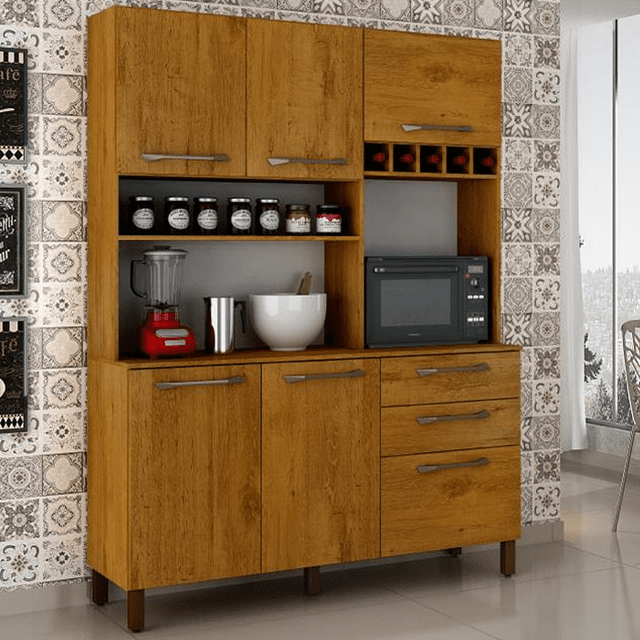 Armário de Cozinha 100% MDF | Luna Móveis