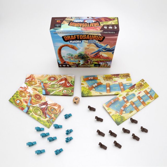 Draftosaurus 2 em 1 | MeepleBR