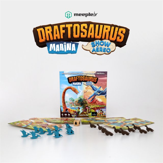 Draftosaurus 2 em 1 | MeepleBR