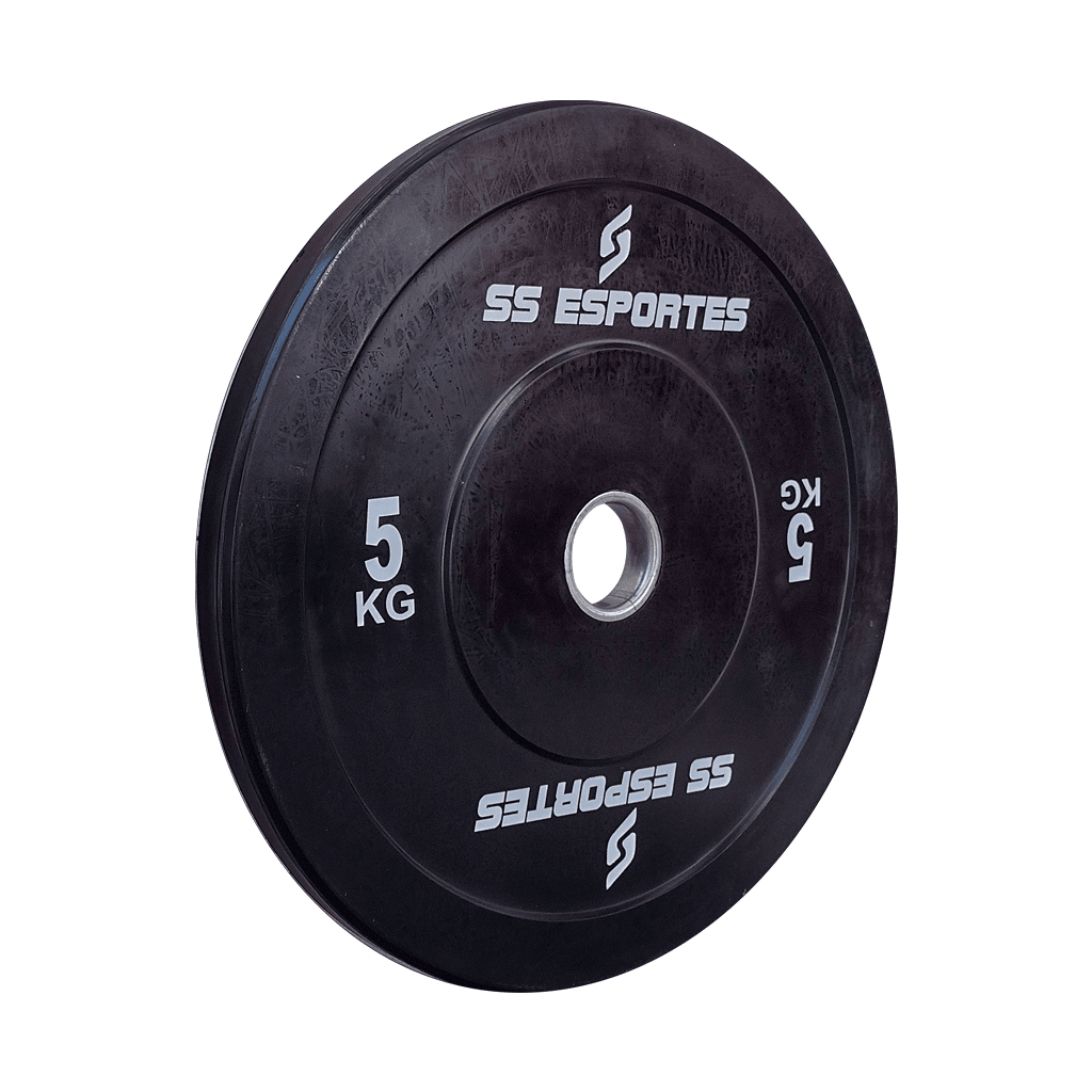 Anilha Olímpica Challenger - 5kg SS Esportes | SS Esportes