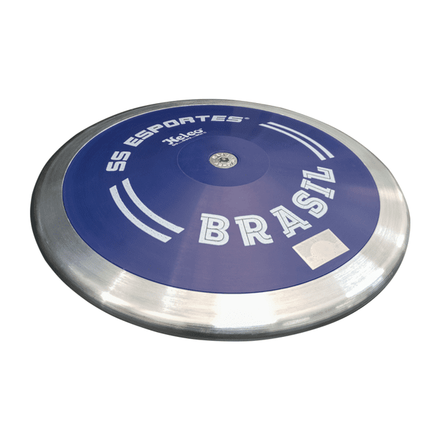 Disco de Atletismo - 1,75KG Brasil - SS ESPORTES | SS Esportes