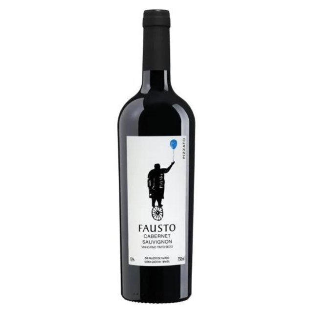 VINHO FAUSTO DE PIZZATO CABERNET SAUVIGNON 750ML | Loja Tani