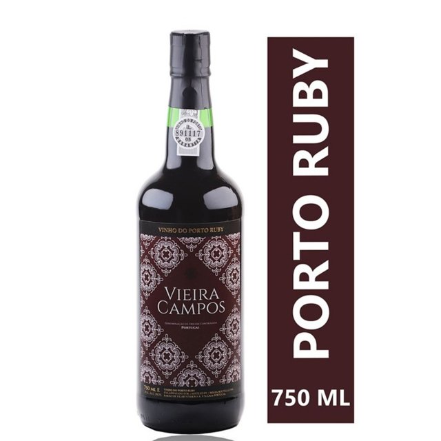 VINHO DO PORTO VIEIRA CAMPOS RUBY 750ML | Loja Tani