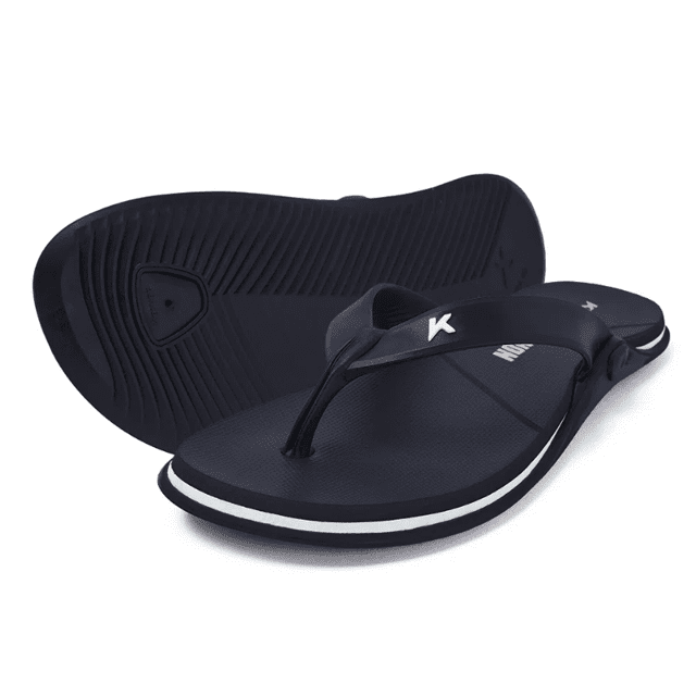 Chinelo Kenner Groove + L7nnon - Preto | Marville Surf