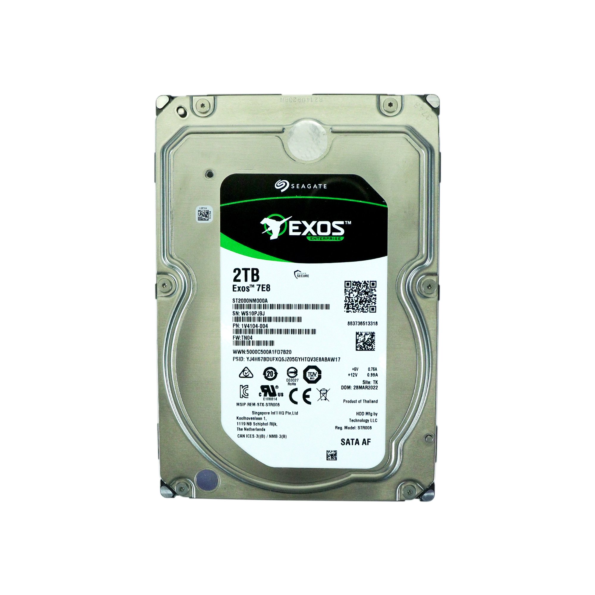 Hd 2tb Servidor Exos Enterprise St2000nm000a NFE | Happy Outlet - Seu ...