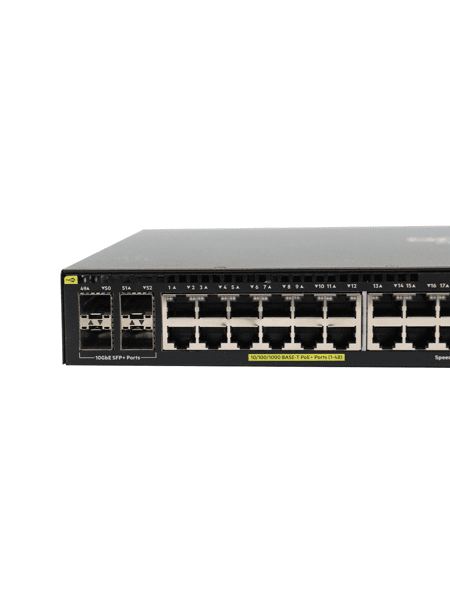 SWITCH ARUBA 2540 48G POE + 4SFP+ 10Gbe (370W) - JL357A | Happy Outlet ...