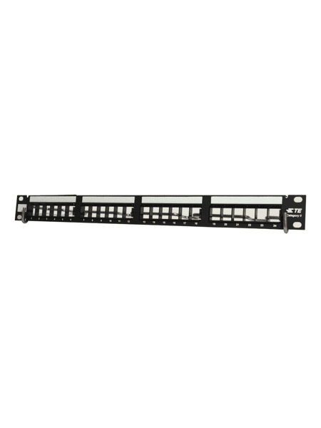 Patch Panel CAT6 + 24 KEYSTONE CAT6 COMMSCOPE COMPLETO | Happy Outlet ...