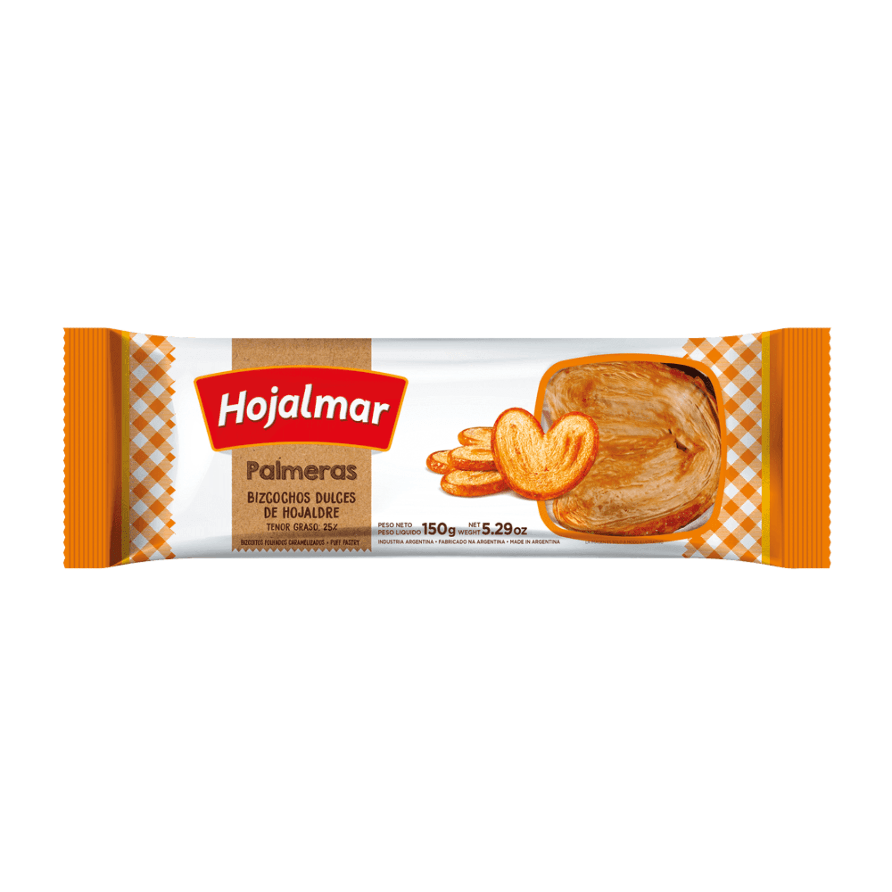 Biscoito Hojalmar Palmeras 150g | CAV