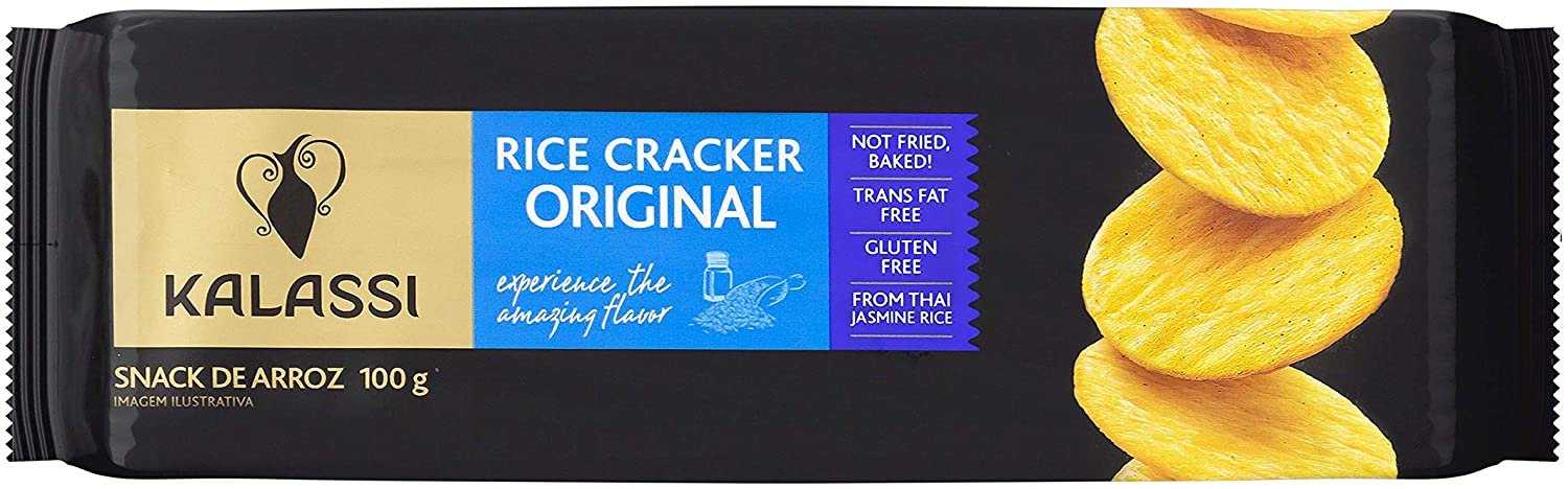 Snack Tai Kalassi Rice Crackers Original 100g | CAV
