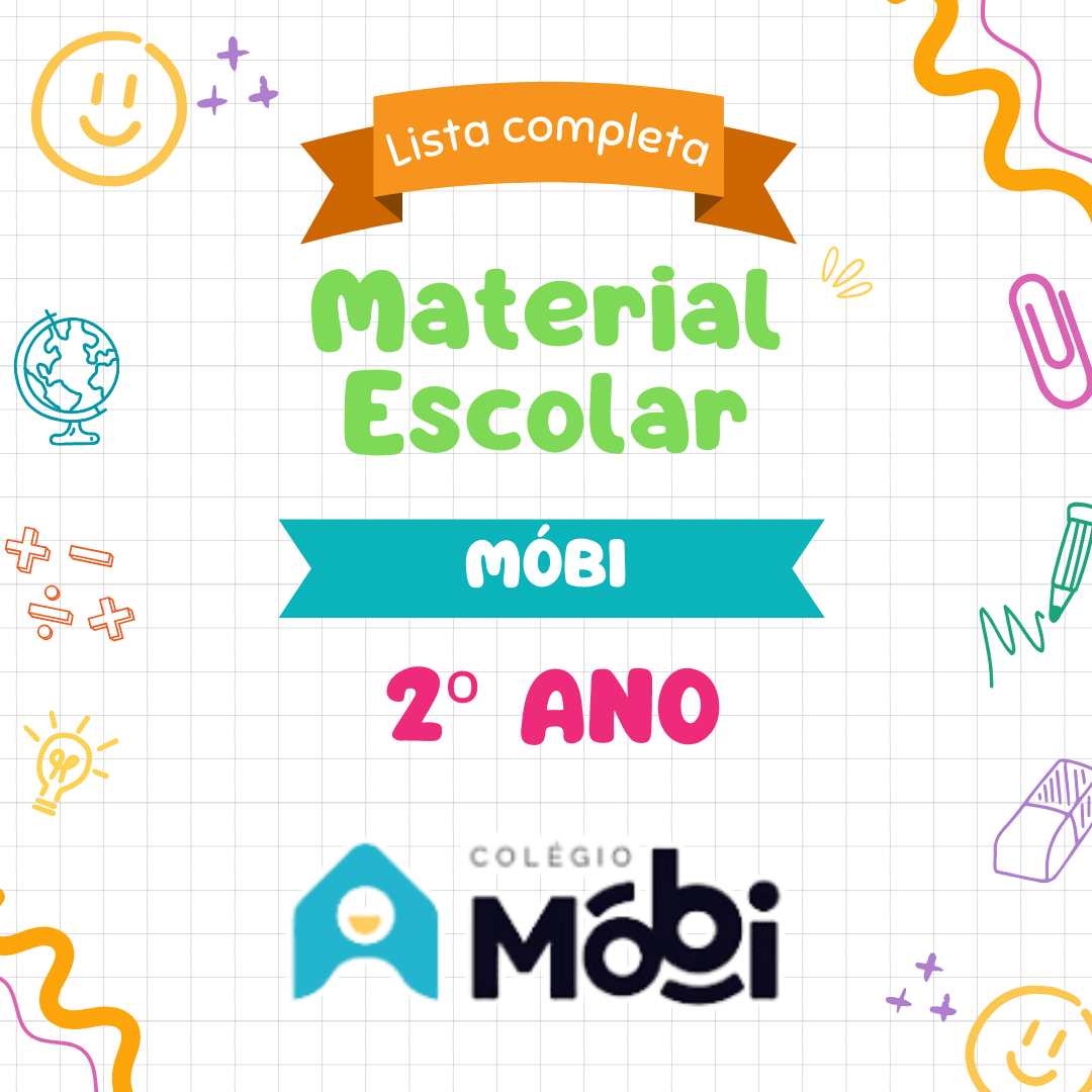 Lista de Material Escolar MOBI - 2º ANO | Lojas Top Mix