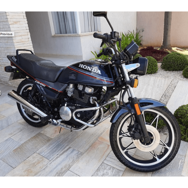 Honda Cb 450 Dx | Classificado Vintage riders
