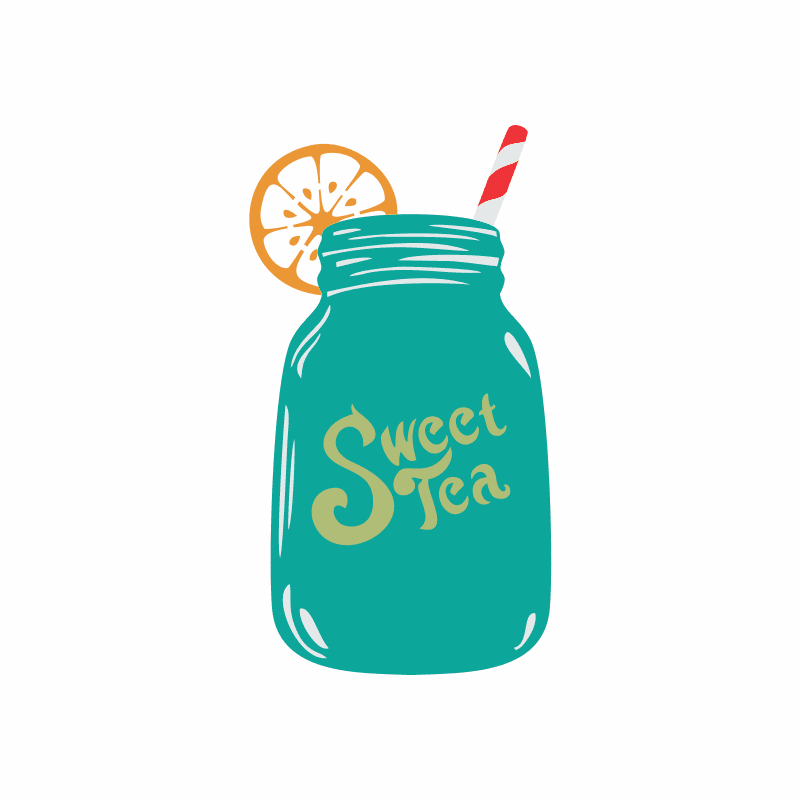 Stencil Sweet Tea - 20x25 - Ref 9184 | Stencil direto da fábrica com ...