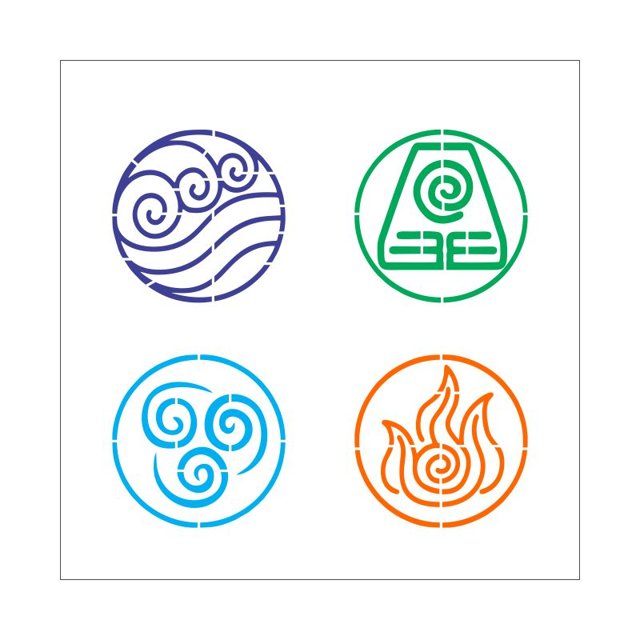 Stencil Avatar - 30x30 - Ref D374 | Stencil direto da fábrica com até ...