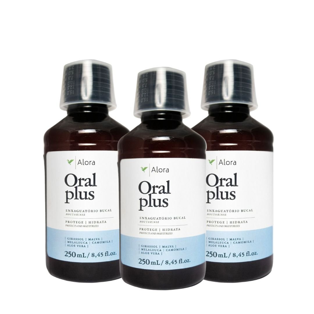 Kit Oral Plus 3 Unidades (45 dias de tratamento) - Enxaguante para ...