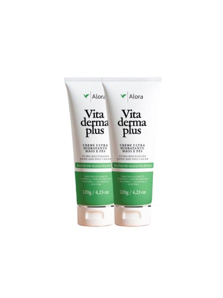 Kit Vita Derma Plus 2 unidades - Creme para pele extra seca | Alora