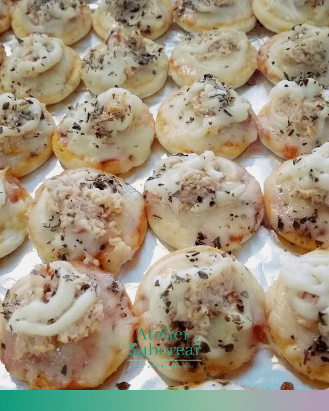 Mini Pizza | Atelier Saborear