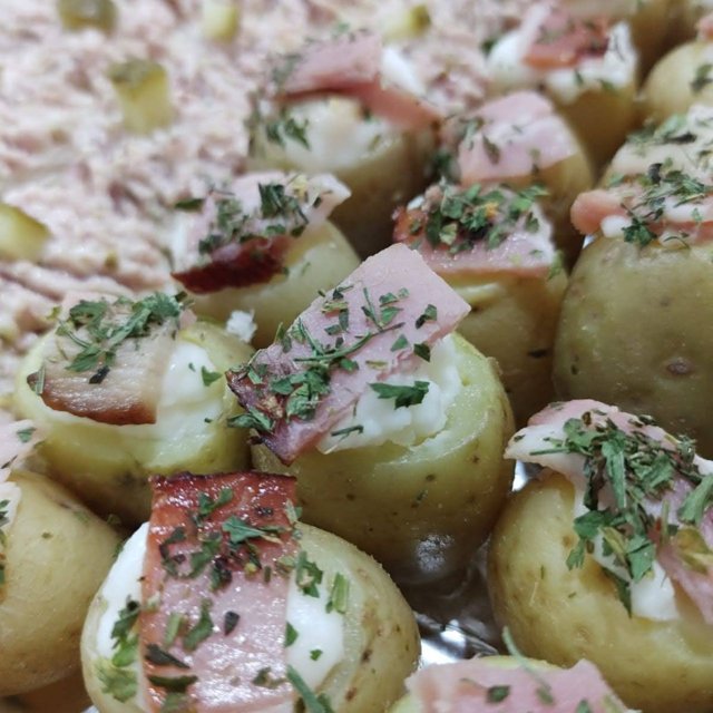 Batatinha Baby Recheada | Atelier Saborear