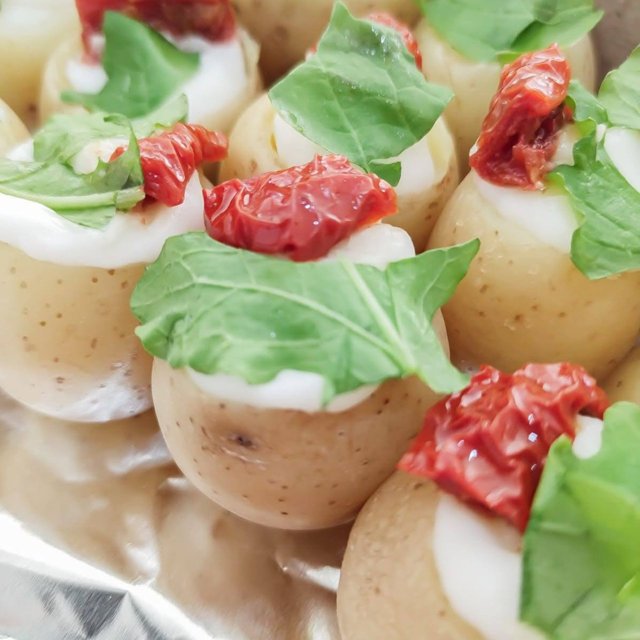 Batatinha Baby Recheada | Atelier Saborear