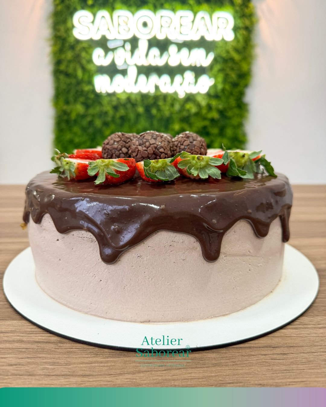 Torta Pé de moleque | Atelier Saborear