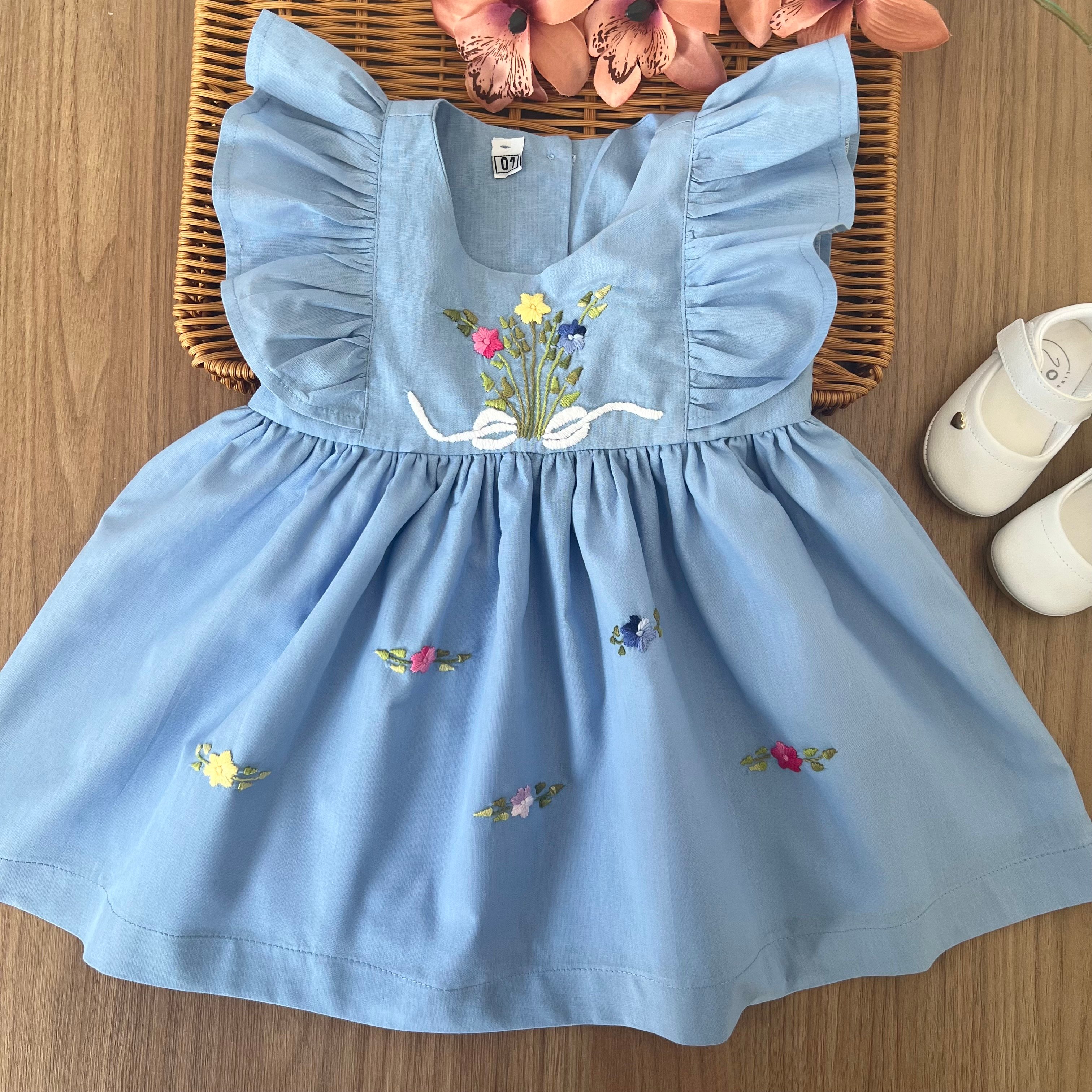 Vestido Melina Azul | Loja linda boutique
