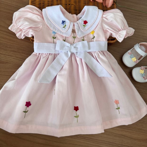 Vestido Emilia Rosa | Loja linda boutique