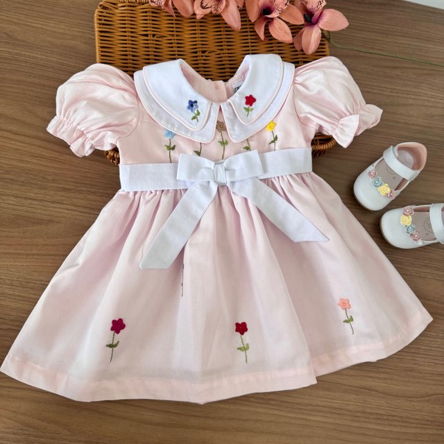 Vestido Emilia Rosa | Loja linda boutique