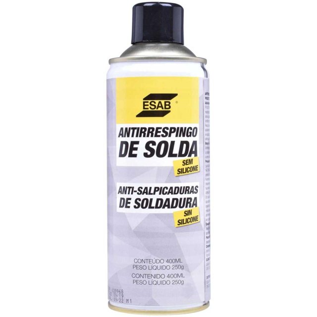ANTI RESPINGO SOLDA 400ml SPRAY s/silicone (&) | Fati Ferramentas
