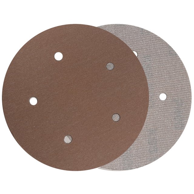 LIXA VELCRO 5" 5 FUROS # 320 KSS ECO (f) | Fati Ferramentas