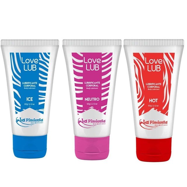 Lubrificante Love Lub Ice 60g | Moça Bela