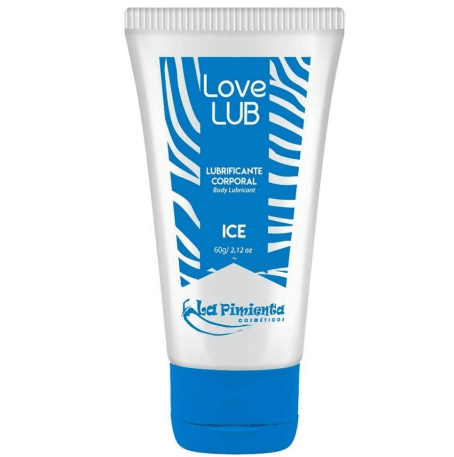 Lubrificante Love Lub Ice 60g | Moça Bela