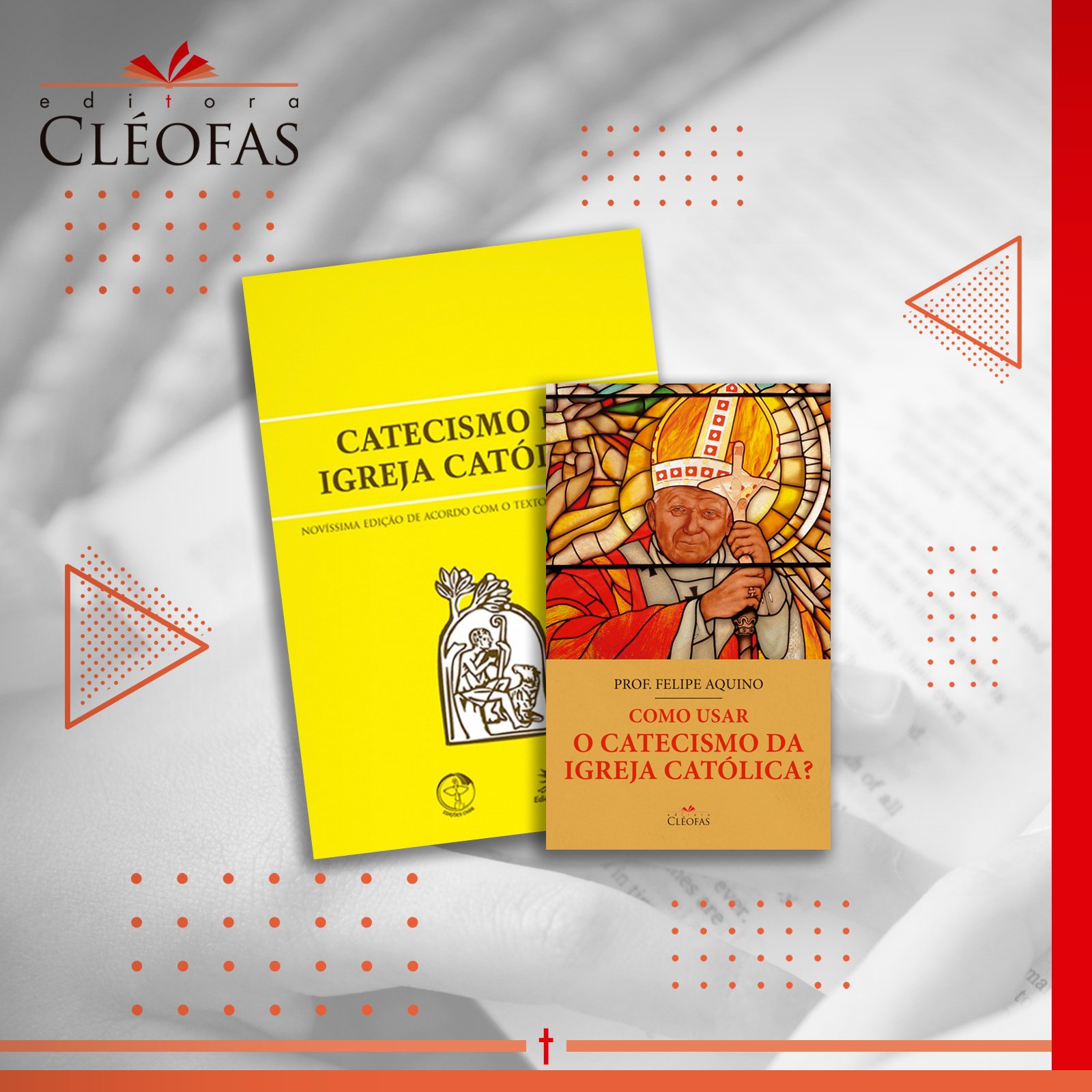 Kit Catecismo da Igreja grande | Editora Cléofas