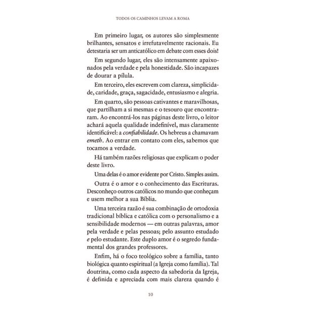 Todos os caminhos levam a Roma | Editora Cléofas