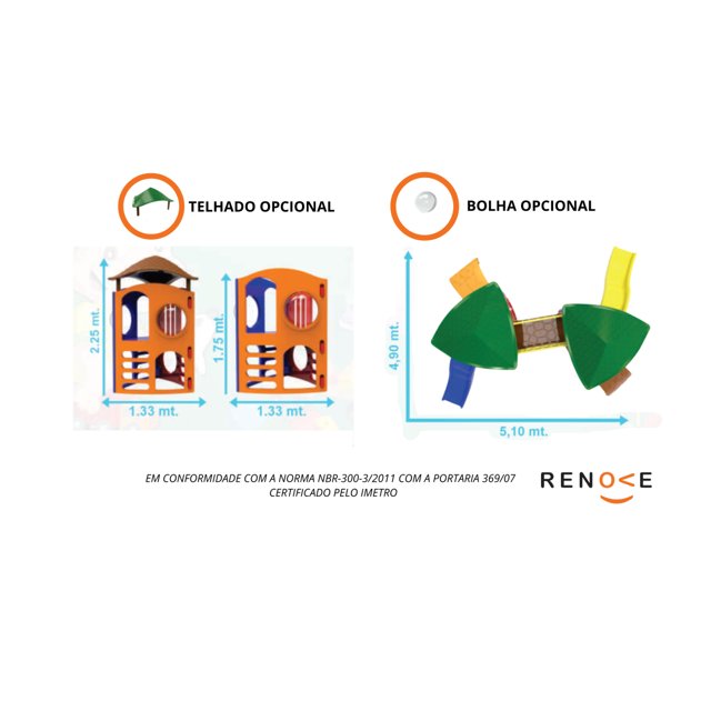 Play Modular Big Climber II c/ Ponte | Renove Brasil