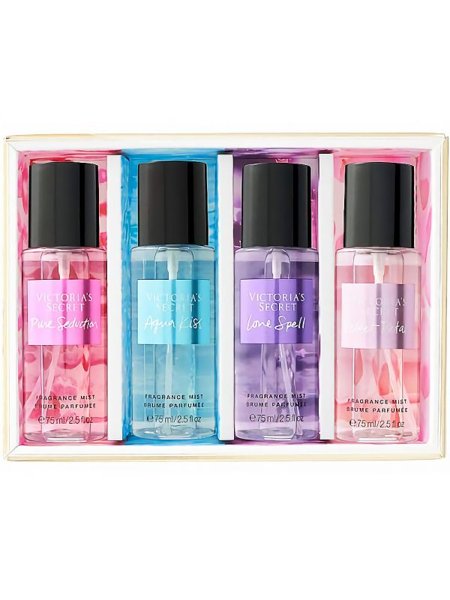 Kit Victoria's Secret Mini Splash 4X75ml Melhores Fragrancias | AR Importados CG