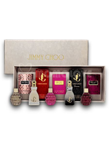 Kit Miniaturas Jimmy Choo 5 X 4,5ml Perfumes Femininos | AR Importados CG