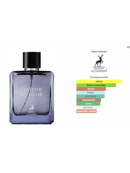 Maitre de Blue Edp 100ml Perfume Arabe Masculino | AR Importados CG