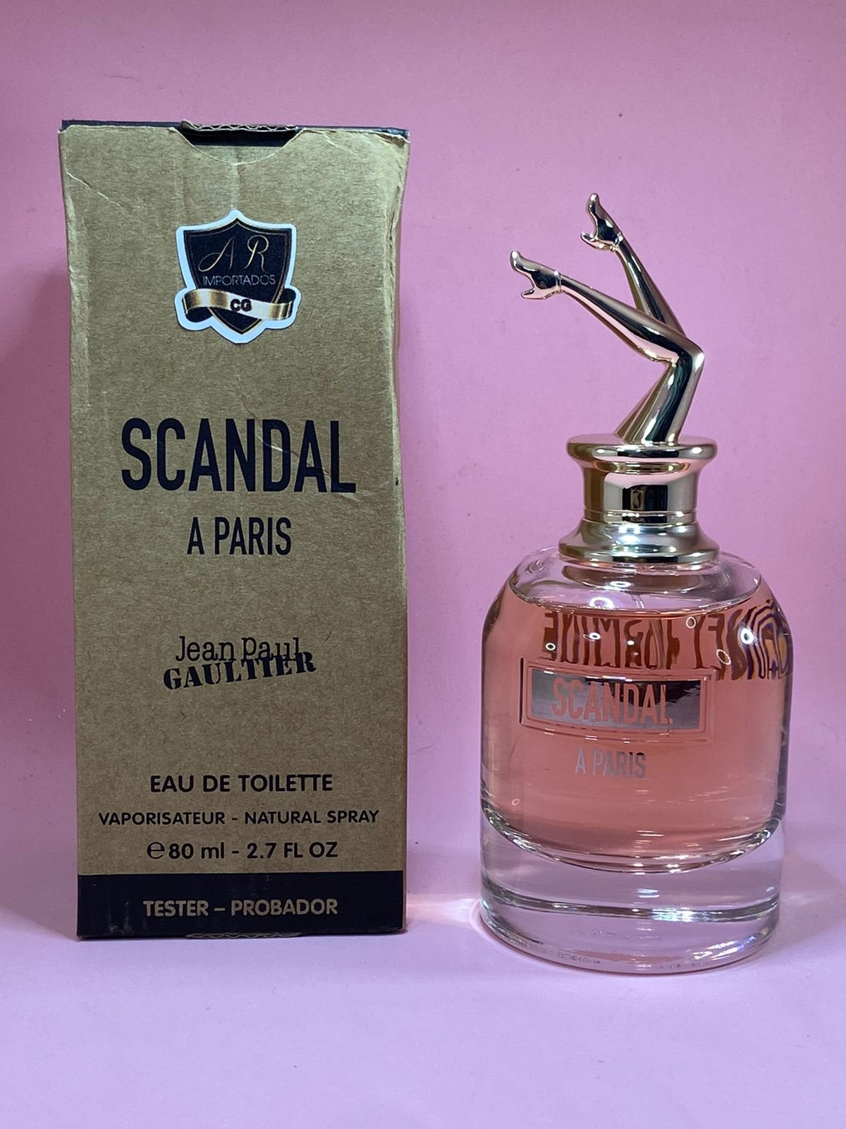Jean Paul Gaultier Scandal A Paris Edt 80ml Caixa Parda Tester | AR ...