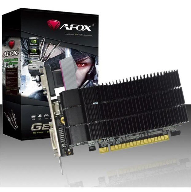 Placa de Video Afox G210 1GB, Ddr3, 64 Bits, Low Profile - AF210-1024D3L5 | InfoParts