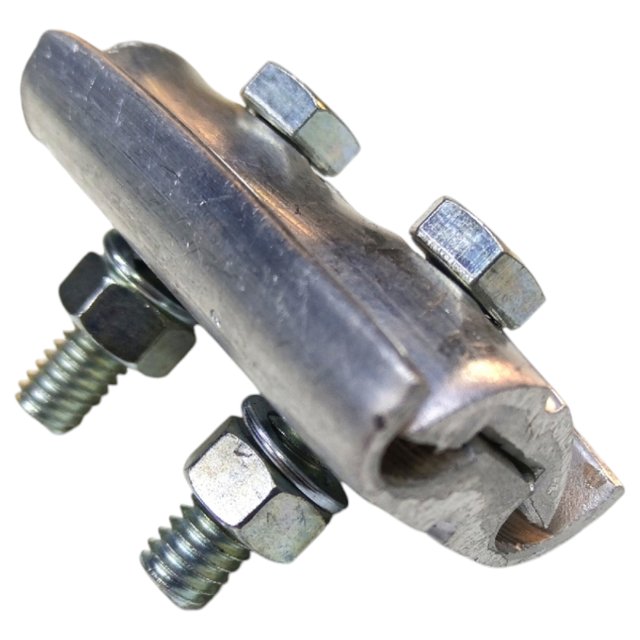 Conector Paralelo Bimetálico Tapit 50 à 120 para Conexão de Cabo Duplo ...