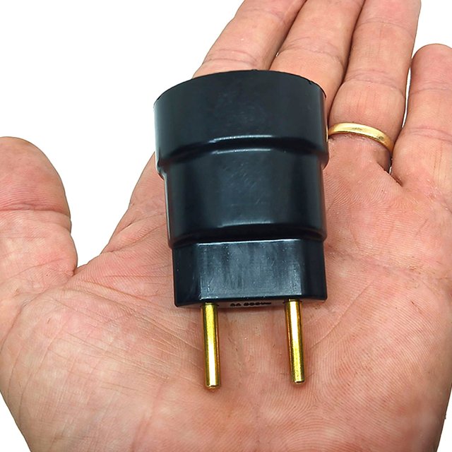 Soquete Pino Porta Lâmpada Adaptador E27 Bocal Tomada Preto Kit 10 unidades | 3MAJ Solar Ltda