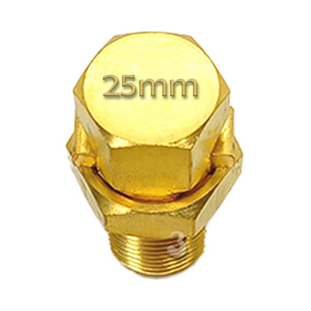 Conector Parafuso Fendido Split Bolt 25mm Latão Emenda Cabos | 3MAJ ...